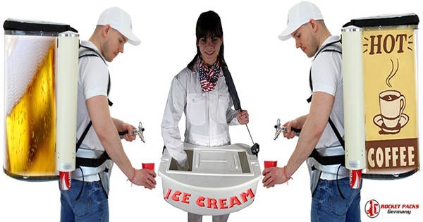 Drink Backpack: Mobile Beverage Dispensing
